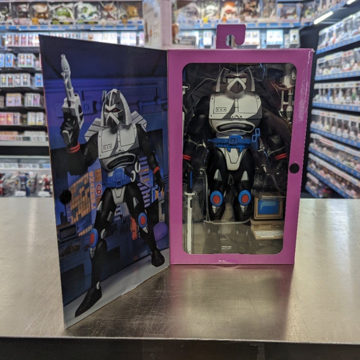 The Colossal Chrome Dome - 2021 - TMNT - NECA - Nickelodeon | Toy Box ...